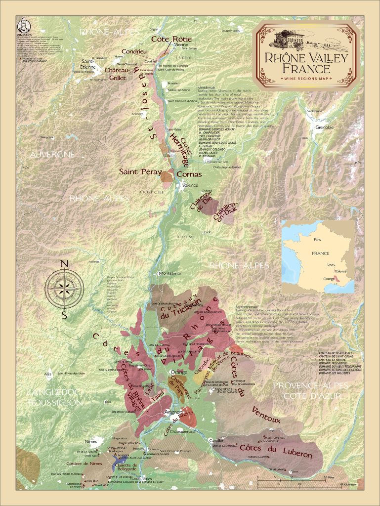 Italy: Piedmont Wine Region Map
