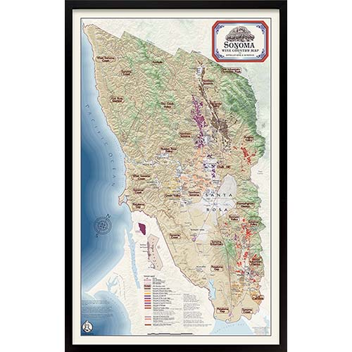Sonoma County Wine Maps Archives - VinMaps
